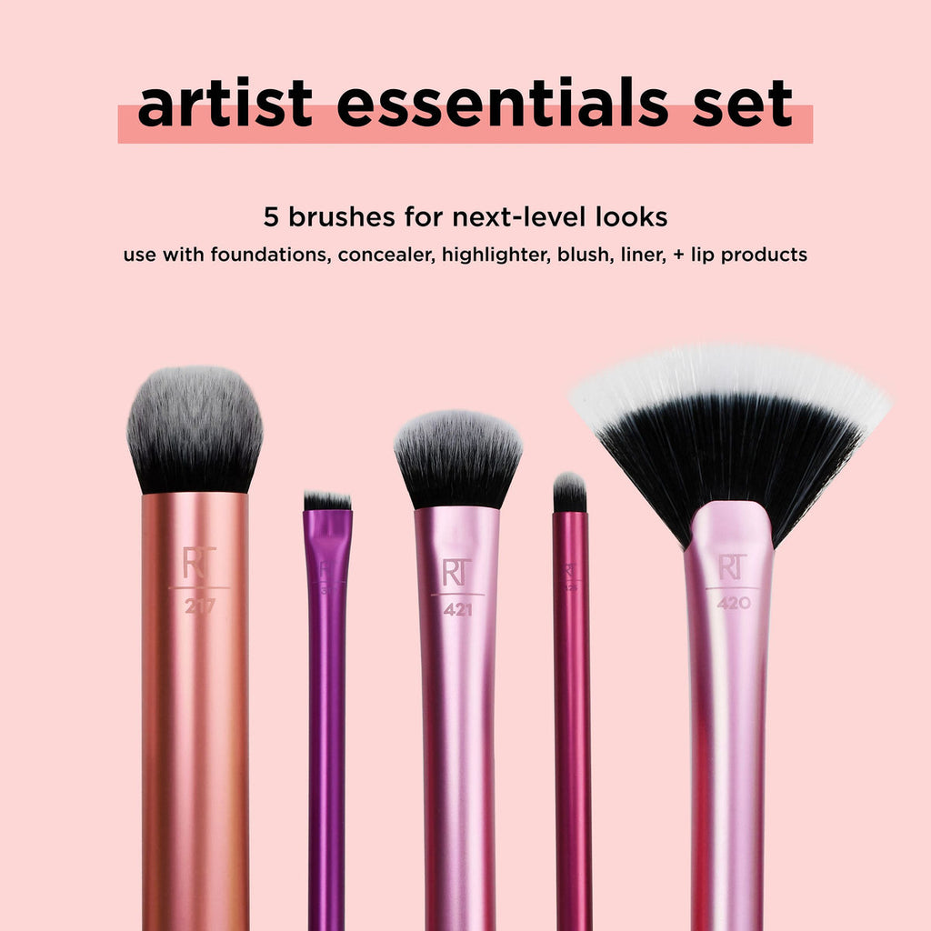 Artist Essentials Makeup Brush Set – Real Techniques PH